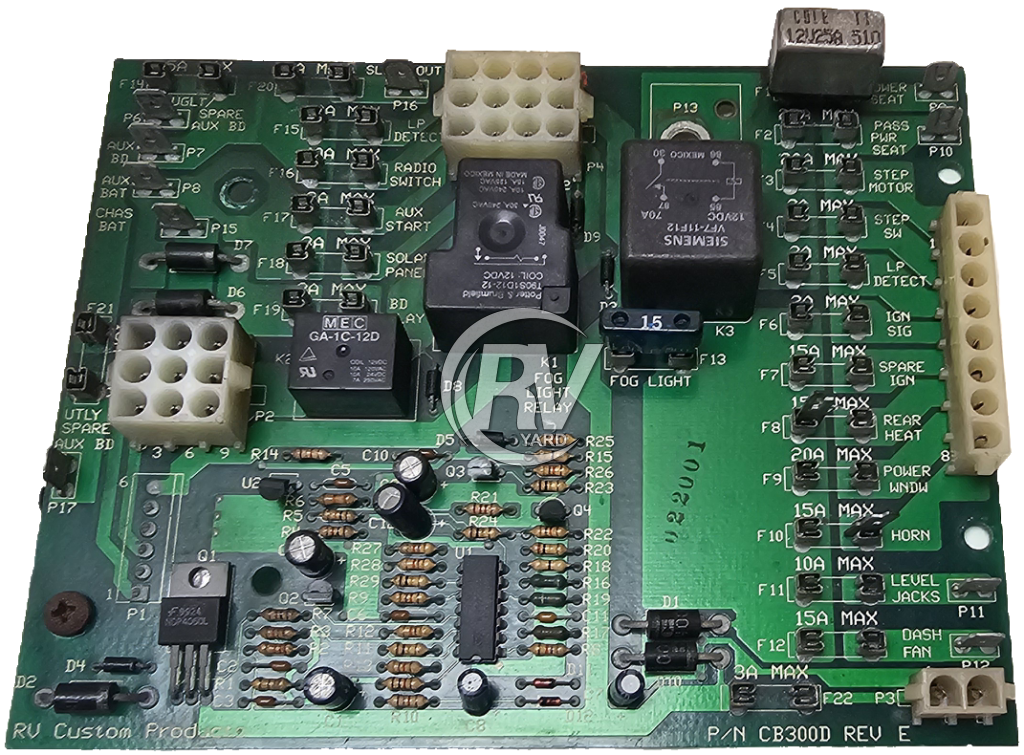 Used Fleetwood Battery Control Center CB300D Rev E – RV Yard