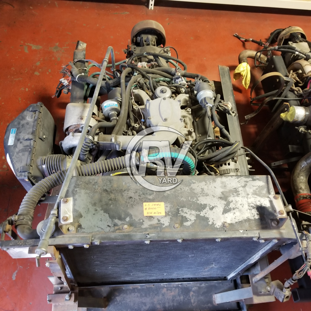 GM 6.5 Diesel Engine with tranny – RV Yard