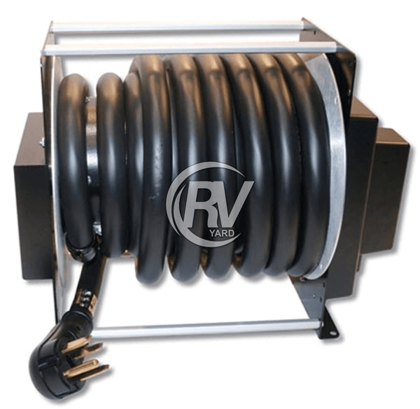 SHORELINE RH-54 MOTORIZED LOW PROFILE POWER CORD REEL – RV Yard