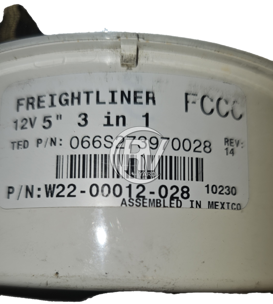 Used Freightliner Tachometer Gauge W22 00012 028 Rv Yard