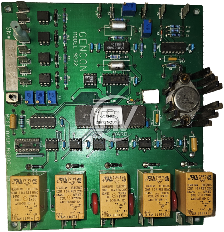 Used Generator Auto Start Gencon Model 9232 Board – RV Yard