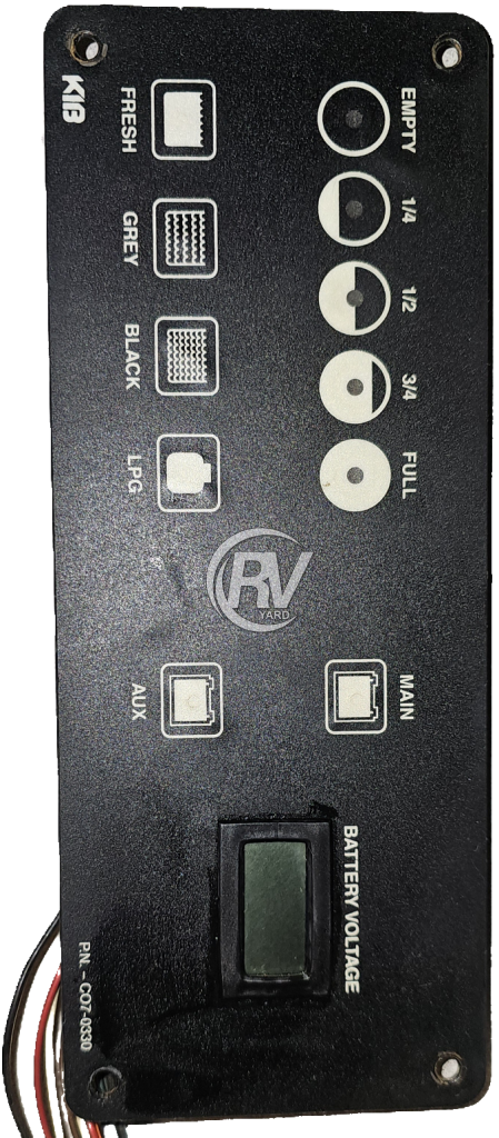 Used Kib C07-0330 Tank Monitor Panel – RV Yard