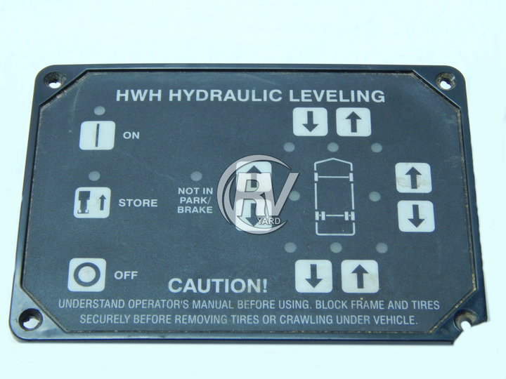 HWH 325 SERIES HYDRAULIC LEVELING CONTROL PANEL AP10215 – RV Yard