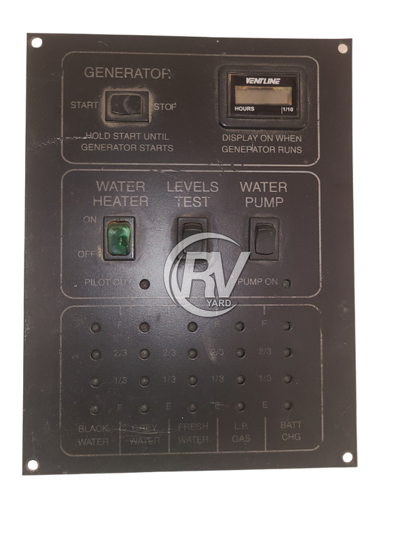 RV Systems Display Panel w. Gen Start/Stop #L5131-02 – RV Yard