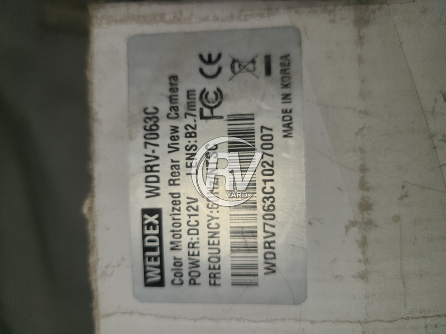 Weldex WDRV-7036C Color Rear View Camera – RV Yard